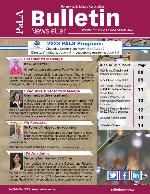 Bulletin - Pennsylvania Library Association