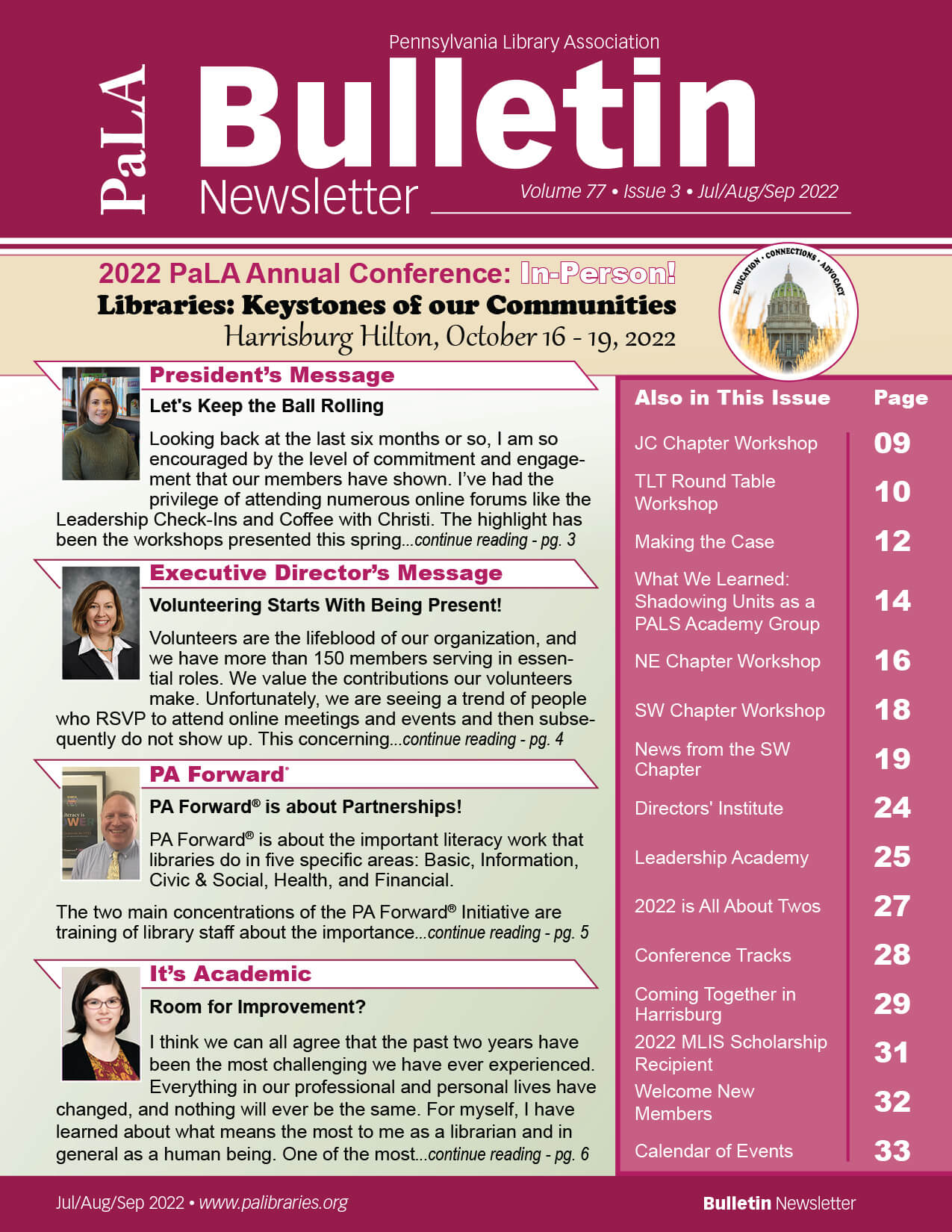 Bulletin - Pennsylvania Library Association