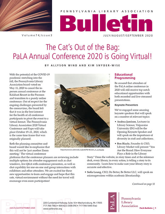 Bulletin - Pennsylvania Library Association