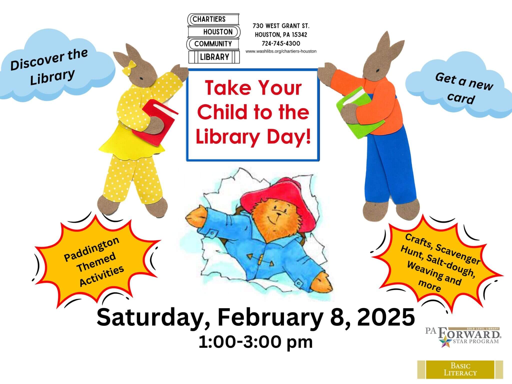 Take Your Child to the Library - A Special Paddington Bear Event ...